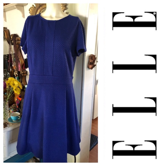 Elle | Dresses | Elle Blue Dress | Poshmark